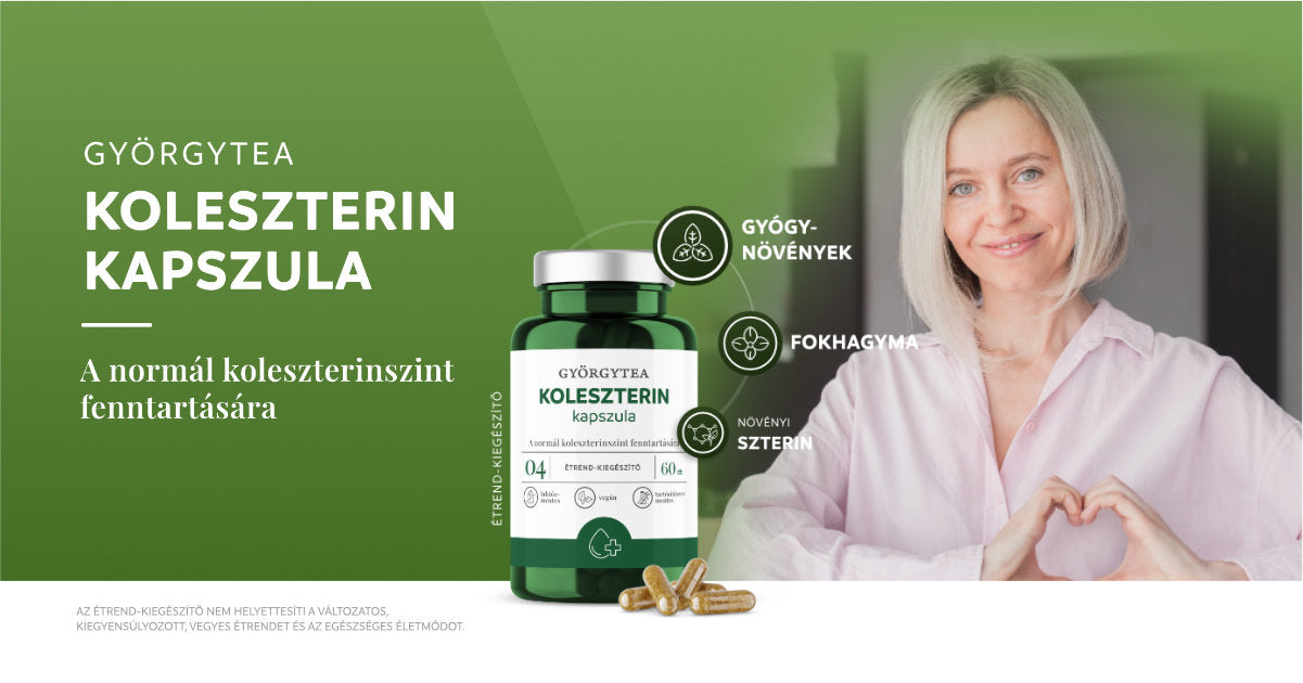 Györgytea Koleszterin kapszula